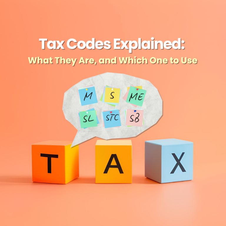 Tax Codes Explained: What They Are, and Which One to Use